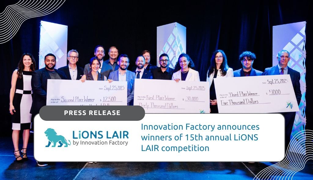 Meet the winners of the LiONS LAIR 2025 pitch competition